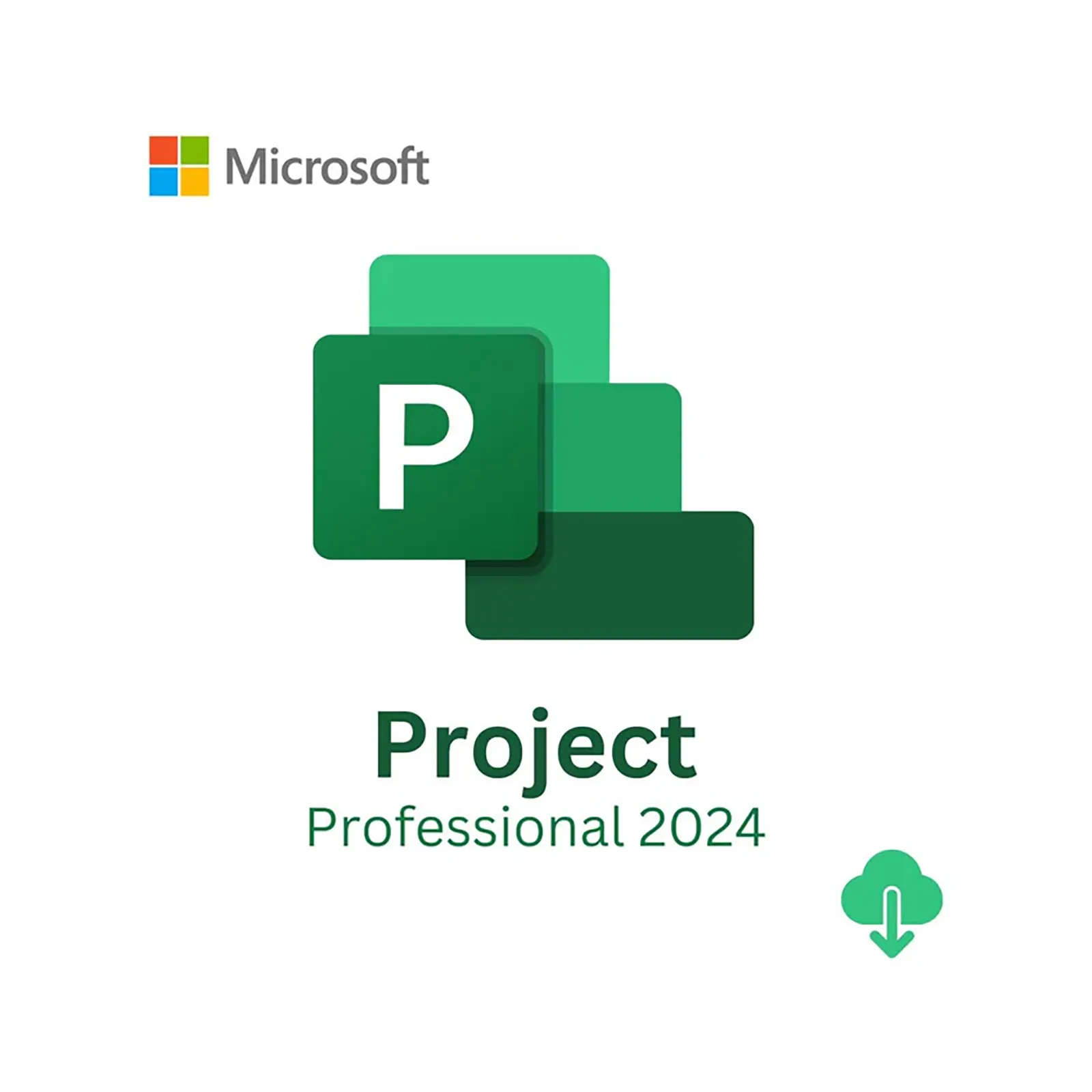 Microsoft Project Pro 2024 ESD Lifetime License - AI Monitor